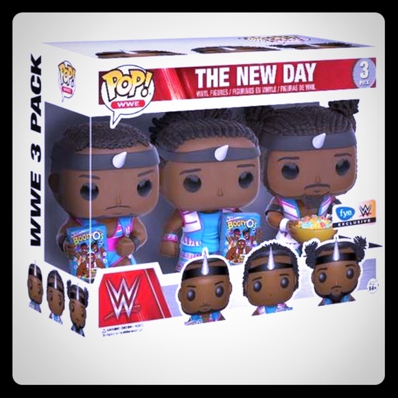Funko | Accessories | Funko Pop Wwe Fye Exclusive The New Day | Poshmark